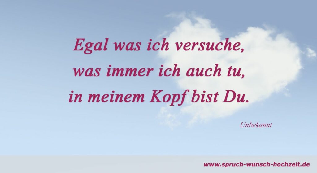 Sprüche für Verliebte und über die Liebe