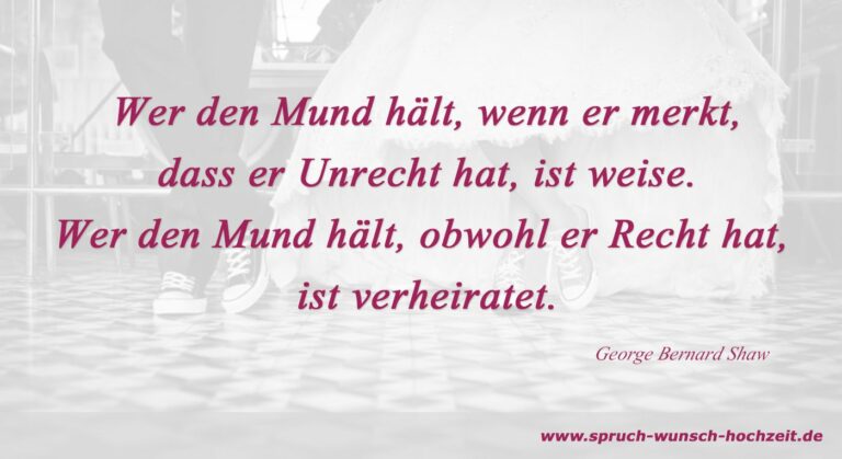 Humorvolle und freche Sprüche zur Hochzeit