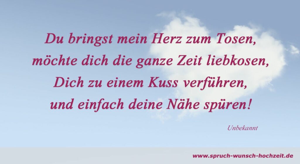 Sprüche für Verliebte und über die Liebe
